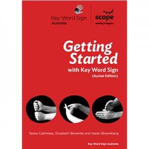 Key Word Sign Posters - Single Poster - Scope Australia - Scope Australia