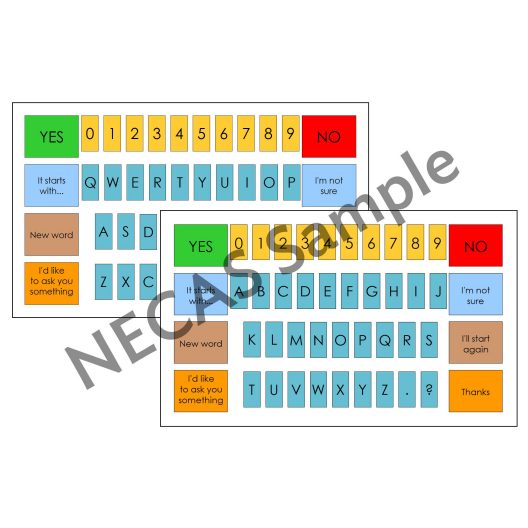 Alphabet Board - Scope Australia - Scope Australia